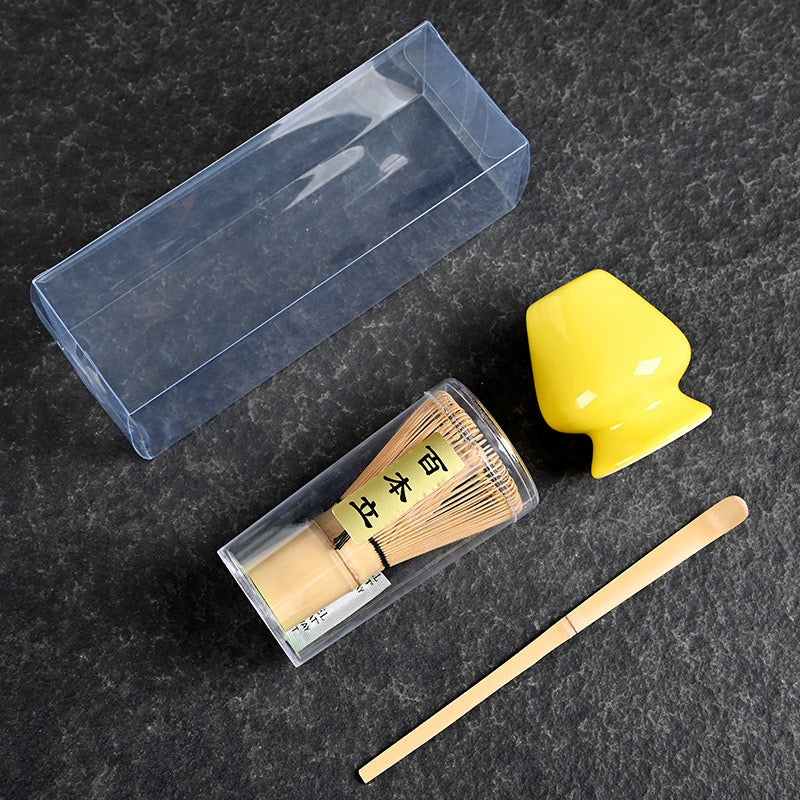 Matcha Set 3 Piece - Yellow – Hello Matcha
