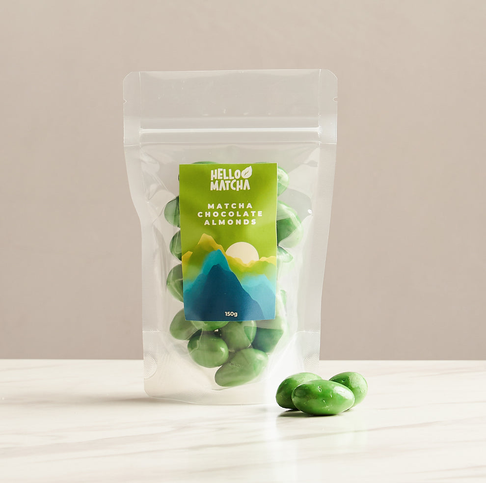 Matcha Chocolate Almonds – Hello Matcha