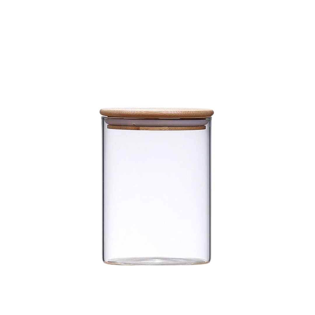 Borosilicate Glass Tea Container - Glass Storage Jar – Hello Matcha